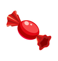 Candy wrapped isometric sweet food Royalty Free Vector Image