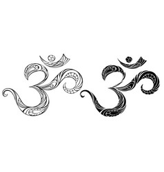 Peace symbol with turquoise Royalty Free Vector Image