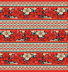 Aztec seamless pattern Royalty Free Vector Image