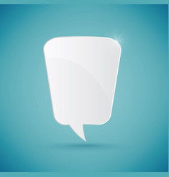 Message bubble for text chat or messenger Vector Image
