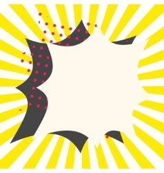 Comic book ray strip explosion effects Royalty Free Vector