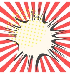 Comic book ray strip explosion effects Royalty Free Vector