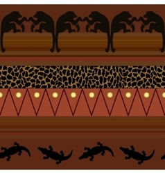 African geometric seamless pattern Royalty Free Vector Image