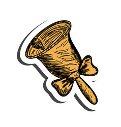 Bell icon Royalty Free Vector Image - VectorStock