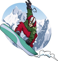 Snowboard logo Royalty Free Vector Image - VectorStock