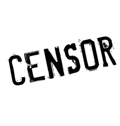 Censor rubber stamp Royalty Free Vector Image - VectorStock