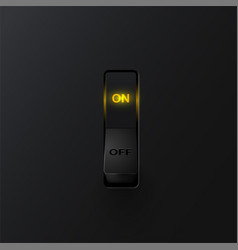 Realistic switch Royalty Free Vector Image - VectorStock