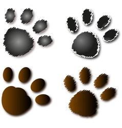 Paw Royalty Free Vector Image - VectorStock