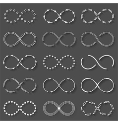 Infinity icon Royalty Free Vector Image - VectorStock