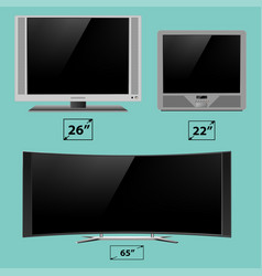 Tv screen retro monitor template electronic device