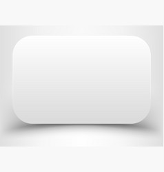 Rounded rectangle frame template Royalty Free Vector Image