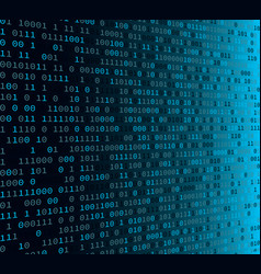 Binary code internet security concept Royalty Free Vector