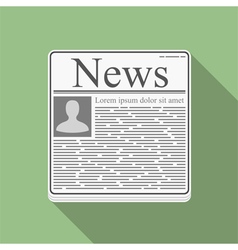 Newspaper Royalty Free Vector Image - VectorStock