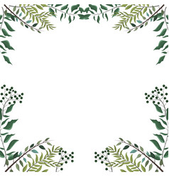 Spring floral frame Royalty Free Vector Image - VectorStock