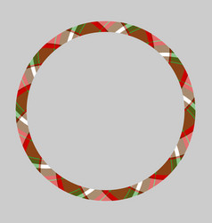 Circle borders and frames round border pattern Vector Image