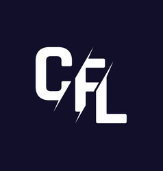 Monogram letters initial logo design azs Vector Image