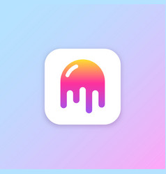 App icon ui design element Royalty Free Vector Image