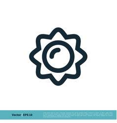 Allah and muhammad arabic letter icon logo Vector Image