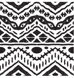 Tribal seamless pattern Royalty Free Vector Image