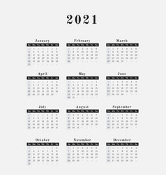 2020 year calendar vertical design Royalty Free Vector Image