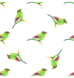Watercolor bird collection for your design Vector Image