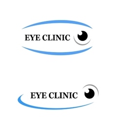 Eye clinic icon Royalty Free Vector Image - VectorStock