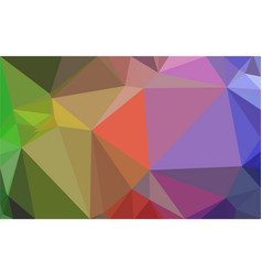 Polygon multicolor background Royalty Free Vector Image