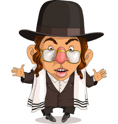 Funny jew Royalty Free Vector Image - VectorStock