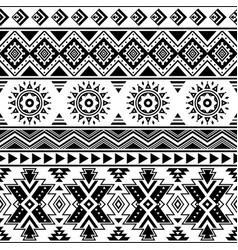 Tribal ethnic seamless pattern Royalty Free Vector Image