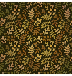Leaf background round pattern with leaf Royalty Free Vector