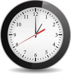 Clock Royalty Free Vector Image - VectorStock
