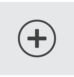 Christian cross icon Royalty Free Vector Image