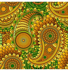Paisley seamless background Royalty Free Vector Image
