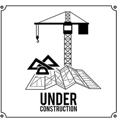 Under construction design Royalty Free Vector Image