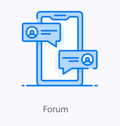Forum Royalty Free Vector Image - VectorStock