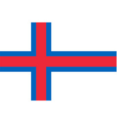 Flag rectangular shape Royalty Free Vector Image