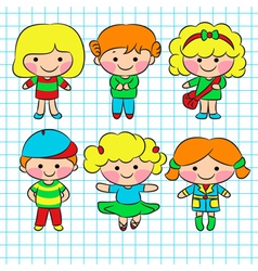 Children Royalty Free Vector Image - VectorStock