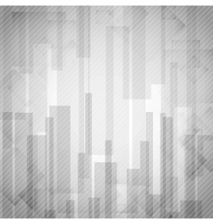 Abstract White Rectangle Shapes Background Vector Image