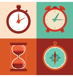 A clock Royalty Free Vector Image - VectorStock