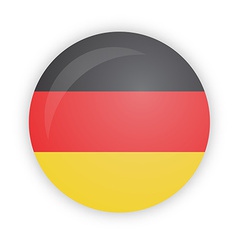 German flag button Royalty Free Vector Image - VectorStock