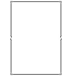 Page border a4 design for project Royalty Free Vector Image