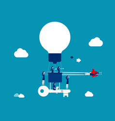 Business team and teamwork concept Royalty Free Vector Image