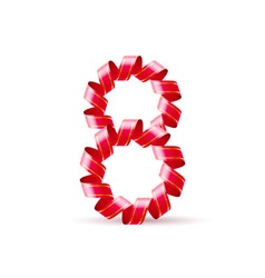 Festive numbers Royalty Free Vector Image - VectorStock