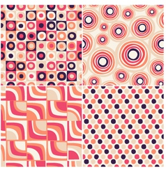 Seamless retro pattern print Royalty Free Vector Image