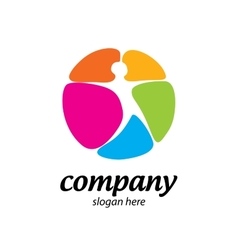 Star man logo Royalty Free Vector Image - VectorStock