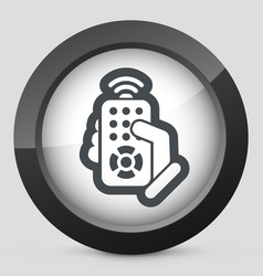 Remote home icon Royalty Free Vector Image - VectorStock