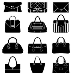 Female bags Royalty Free Vector Image - VectorStock
