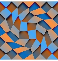 Rhombus clockwise gradient geometric seamless Vector Image