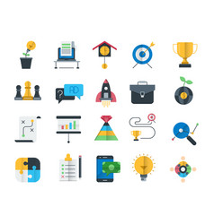 Feedback flat icons Royalty Free Vector Image - VectorStock