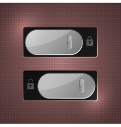 Lock unlock switch Royalty Free Vector Image - VectorStock